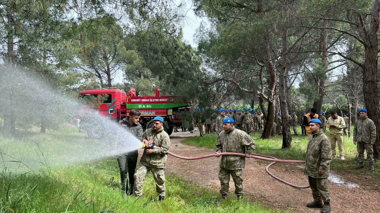Balıkesir'de orman yangınlarına karşı alınan önlemler belirlendi ...
