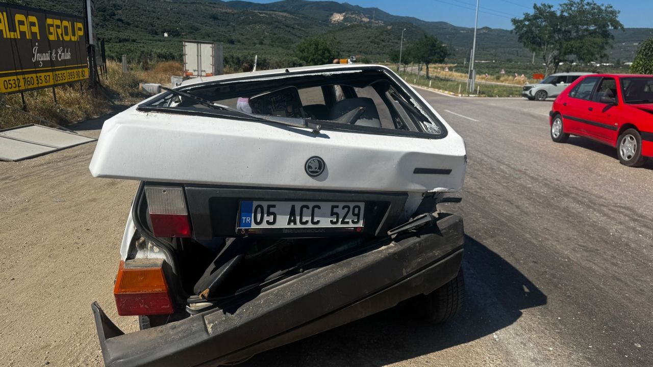 Erdek’te iki otomobil çarpıştı: 1 yaralı - Çorlu Haber